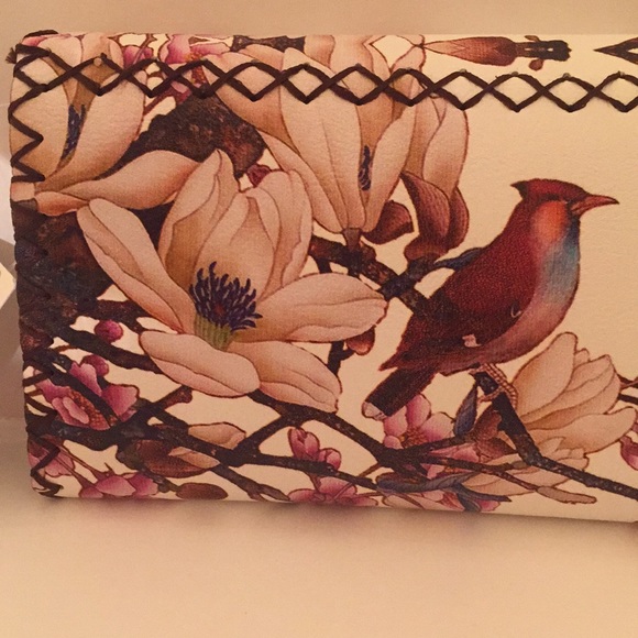 Ole | Bags | Ole Brand Boho Snap Flap Leatherette Wallet | Poshmark